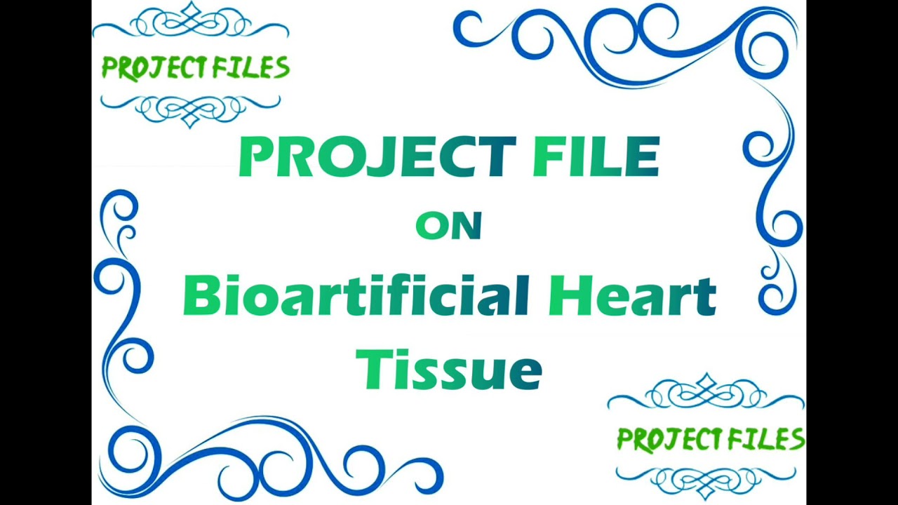 Project File on Bioartificial Heart Tissue by Slideshow science ...