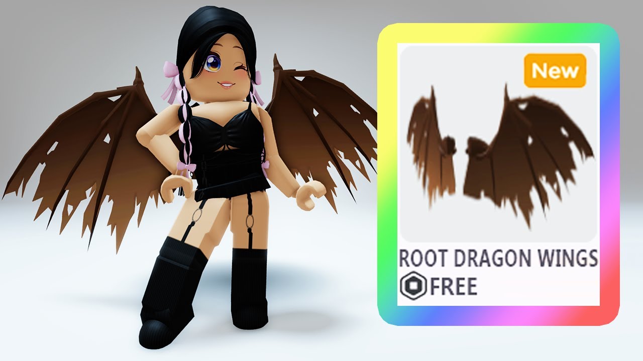 GET THESE FREE ROOT DRAGON WINGS NOW 😵😱 - YouTube
