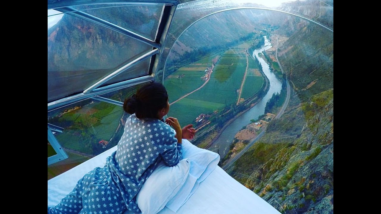 Sky lodge adventure suites - YouTube