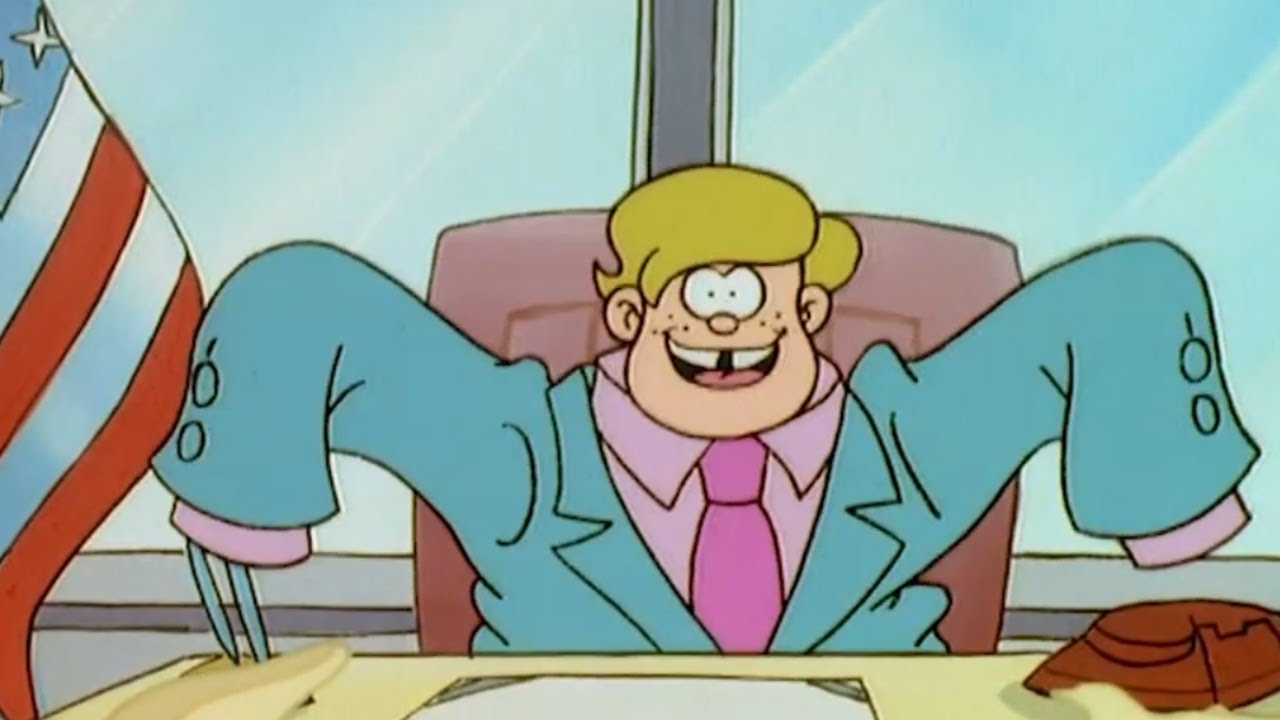 The President is a 10 Year Old! | Funny Toon Moment | Dennis the Menace ...