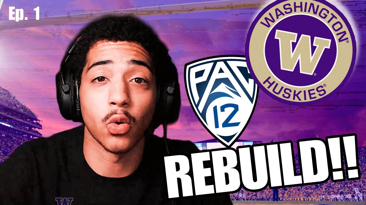 Rebuilding The PAC-12 & TAKING OVER With UDUB!!! College Football 25 ...