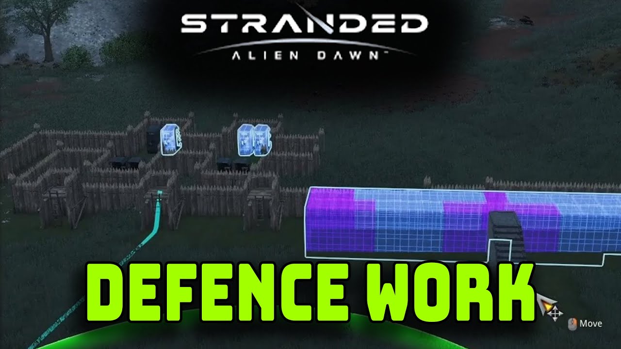 Time to start work on the defence! - Stranded Alien Dawn Ep11 - YouTube