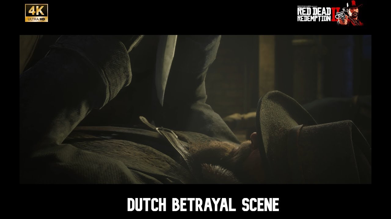[Red Dead Redemption 2] | Arthur Finally Witness Dutch Betrayal Scene ...