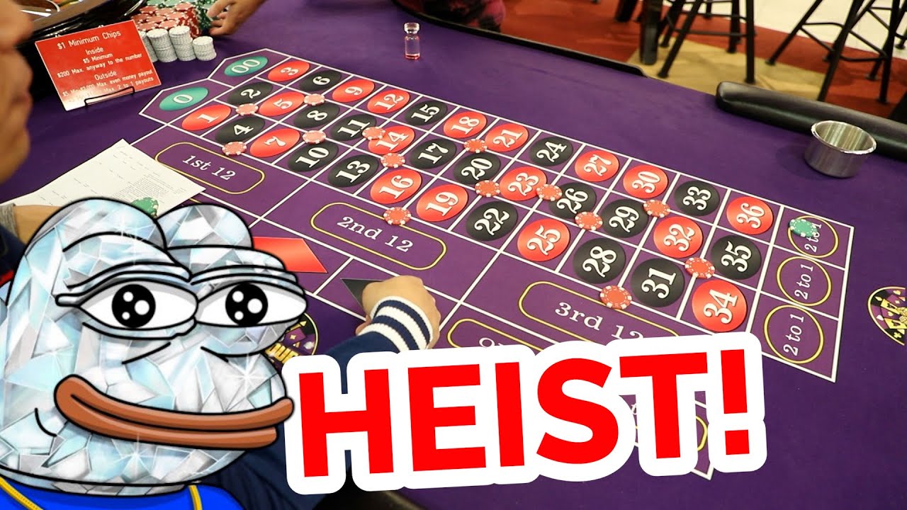 DIAMOND HEIST! Roulette System Review - YouTube
