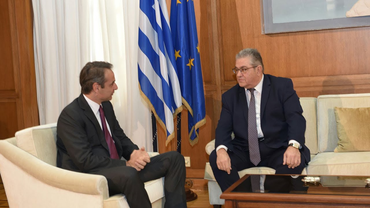 ΔΗΛΩΣΗ ΤΟΥ Δ. ΚΟΥΤΣΟΥΜΠΑ ΜΕΤΑ ΤΗ ΣΥΝΑΝΤΗΣΗ ΜΕ ΤΟΝ Κ. ΜΗΤΣΟΤΑΚΗ - YouTube