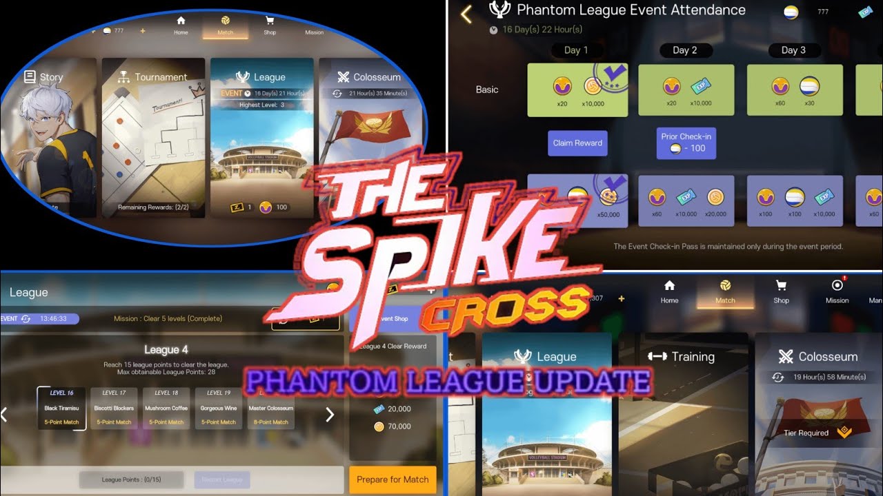 Phantom League Update FULL Breakdown! | The Spike New Event! - YouTube