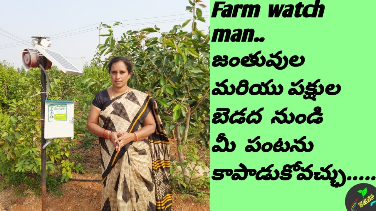 using farm watchman protect your crops from animals and birds # ...
