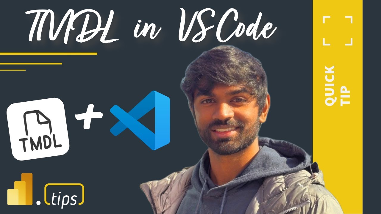 Introducing The TMDL Extension for VS Code - Quick Tips - YouTube