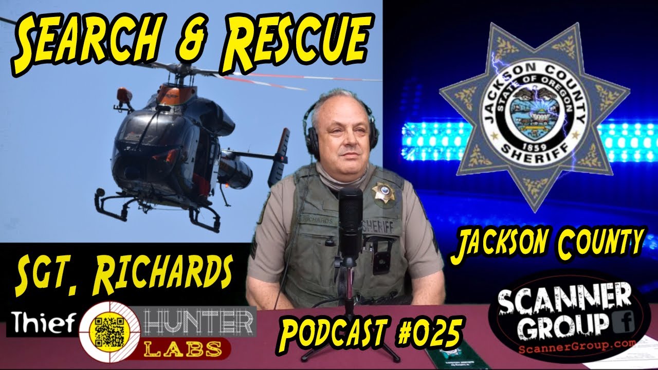 Sgt Richards Search & Rescue Jackson County Sheriff | Scanner Group ...