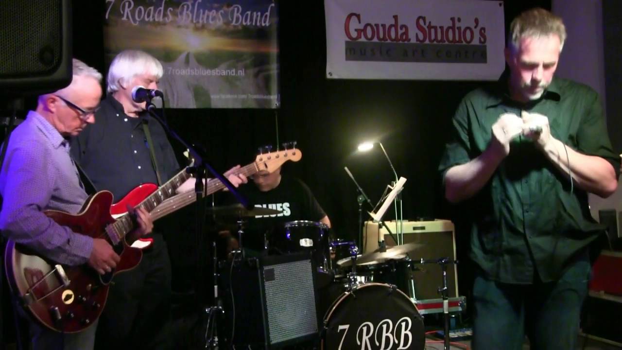 7 Roads Blues Band - Little Red Rooster 29-5-2016 te Gouda Studio's ...