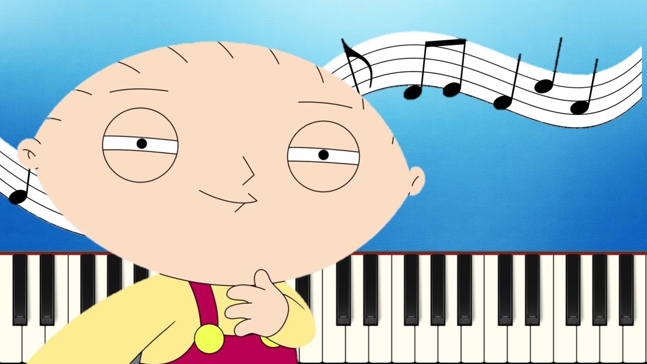 Family Guy Theme Song Sheet Music - YouTube