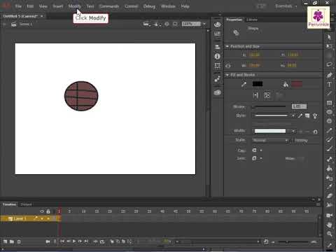 Creating A Symbol | Animate CC | Grade 6 | Periwinkle - YouTube