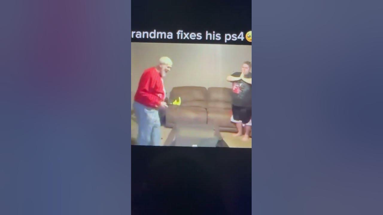 Granpa Fixes Ps4 Emotional😭🥹 Youtube