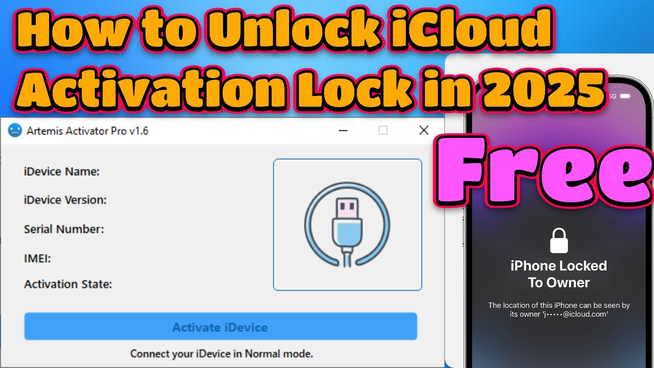 Artemis Activator Pro iCloud Lock Remover [Windows Mac] | How to Unlock ...