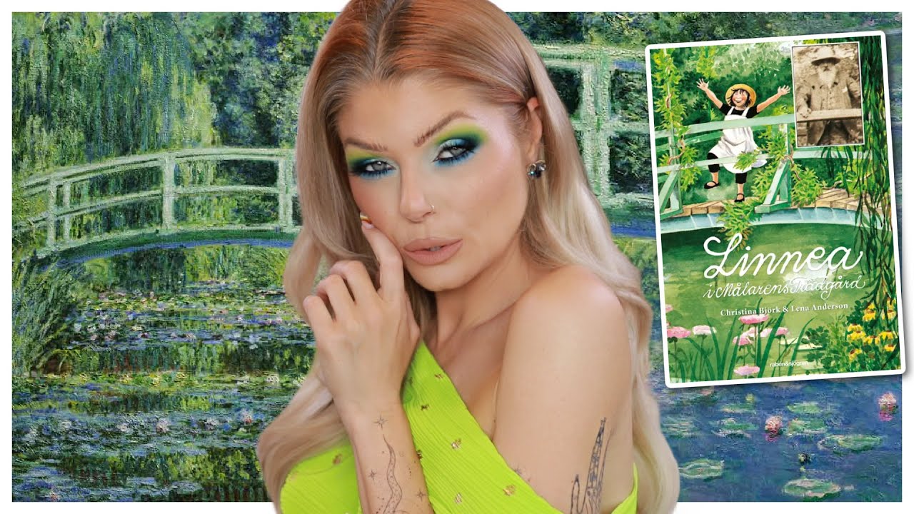 Claude Monet Water Lilies Makeup | Members Exclusive Tutorial - YouTube