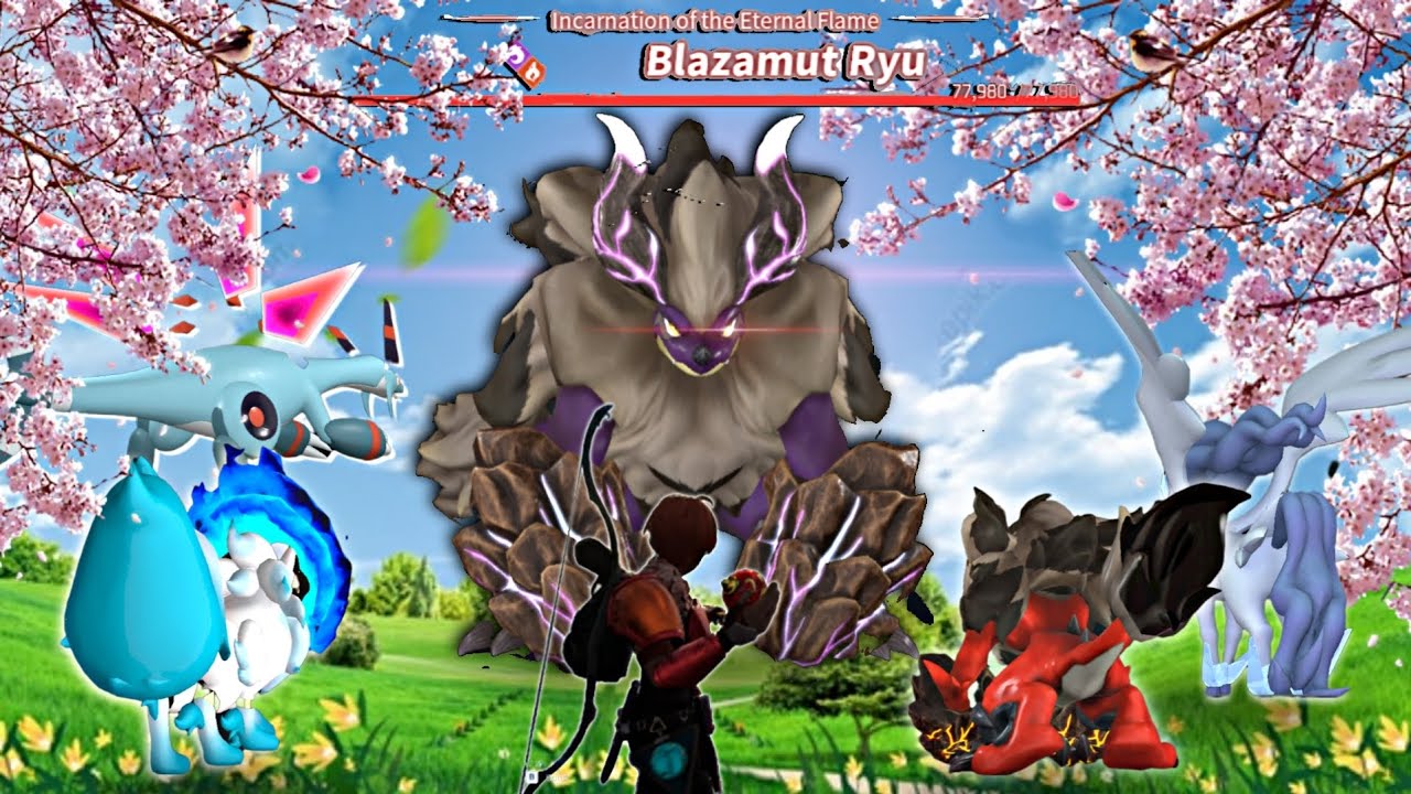 FINALLY, I BEAT NEW GOD POKEMON BLAZAMUT RYU . #11 #palworld - YouTube