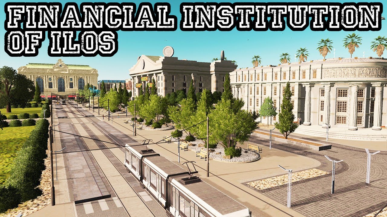 Lets Make Financial Districts Look GOOD In Cities Skylines! Ilos - YouTube