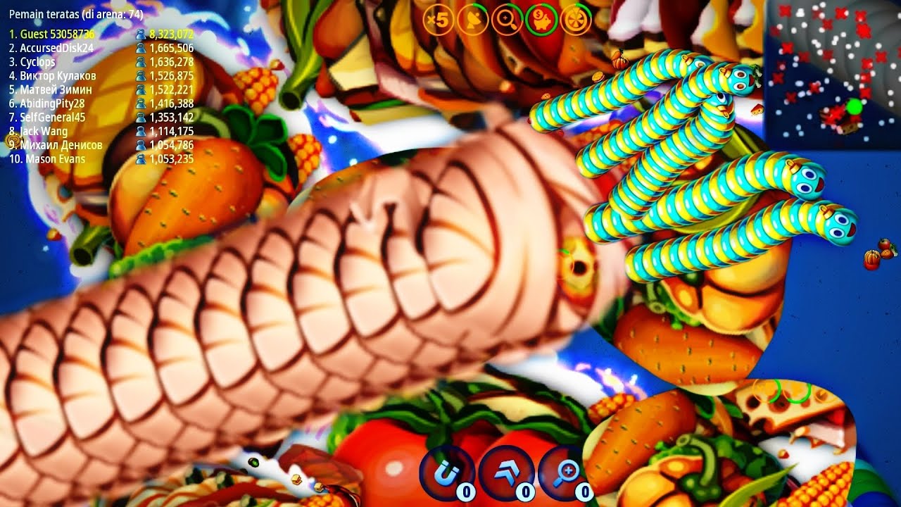 worm magic never die.Zona Cacing.io, WormsZone.io, Snake Lite, wormate ...