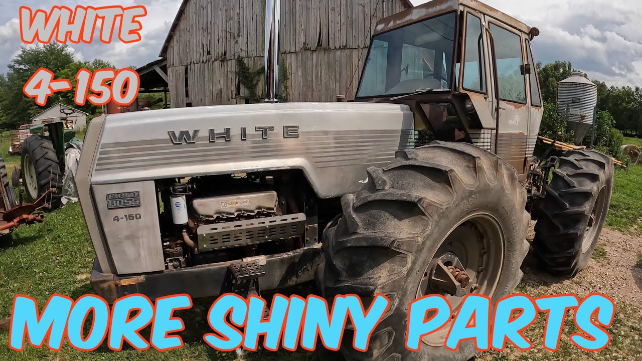 SHINY PARTS Install! White 4-150 looking good! - YouTube