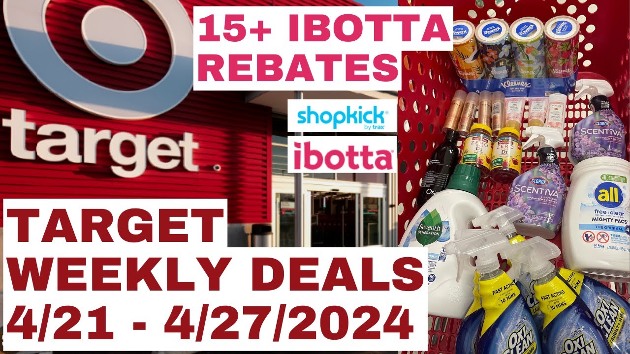 Couponing This Week at Target! All Digital Deals With 15+ Ibotta ...