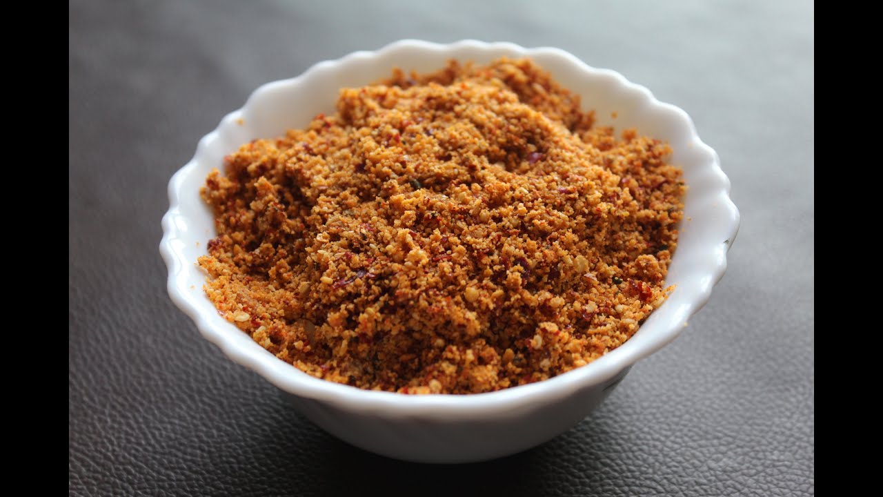 Peanut Powder Recipe | Peanut Karam Podi | Verusanaga Karam Podi ...