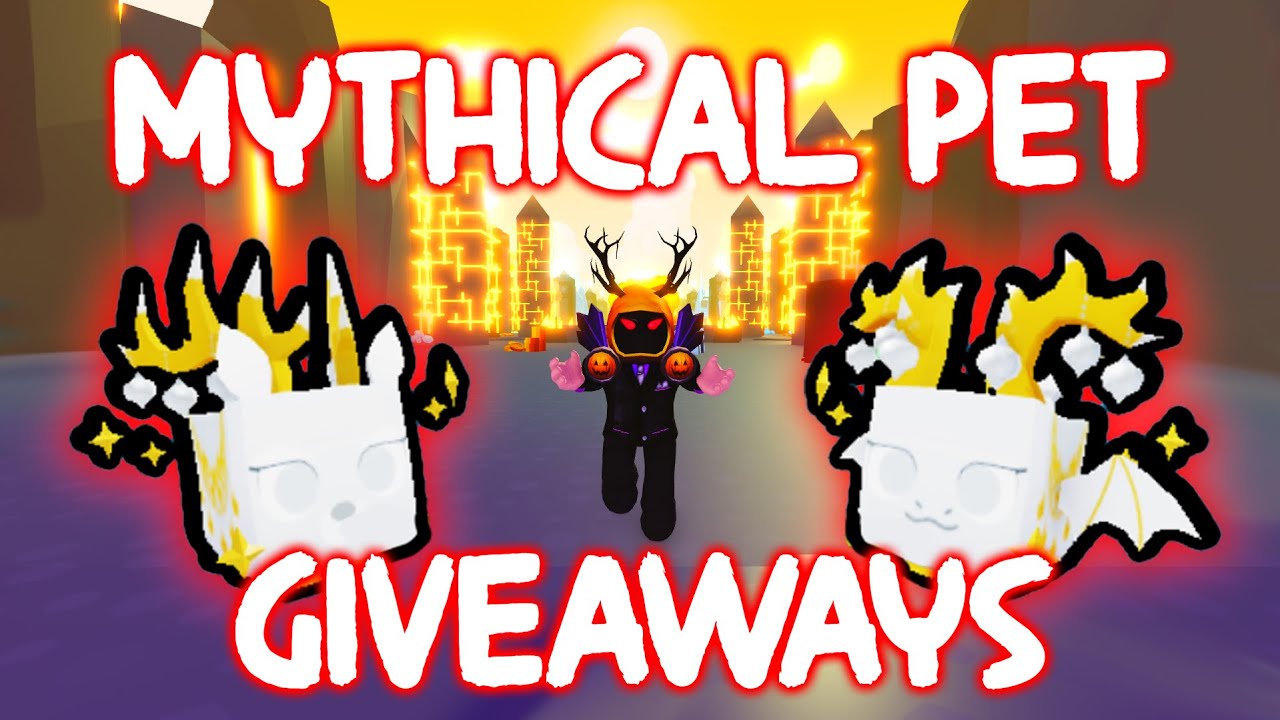 🔴LIVE🔴MYTHICAL PET GIVEAWAYS || Pet Simulator X - YouTube