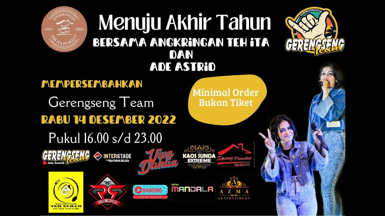 SPECIAL MENUJU AKHIR TAHUN ANGKRINGAN TEH ITA DAN ADE ASTRID - YouTube