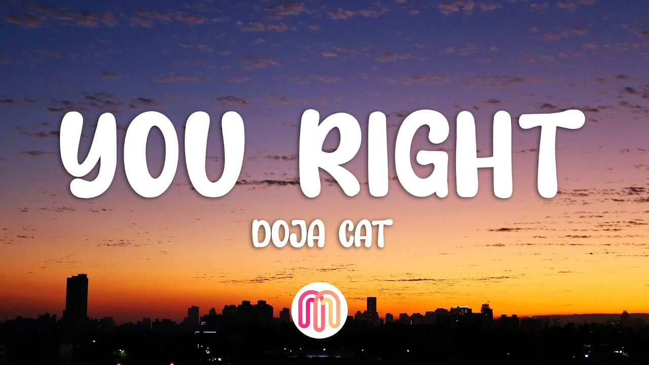Doja Cat, The Weeknd - You Right (Lyrics) - YouTube