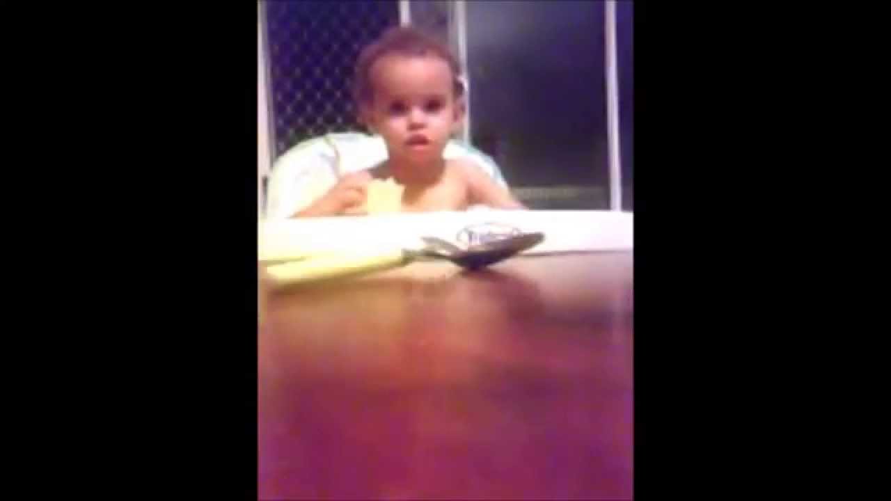 Baby doing Psychokinesis Telekinesis - YouTube