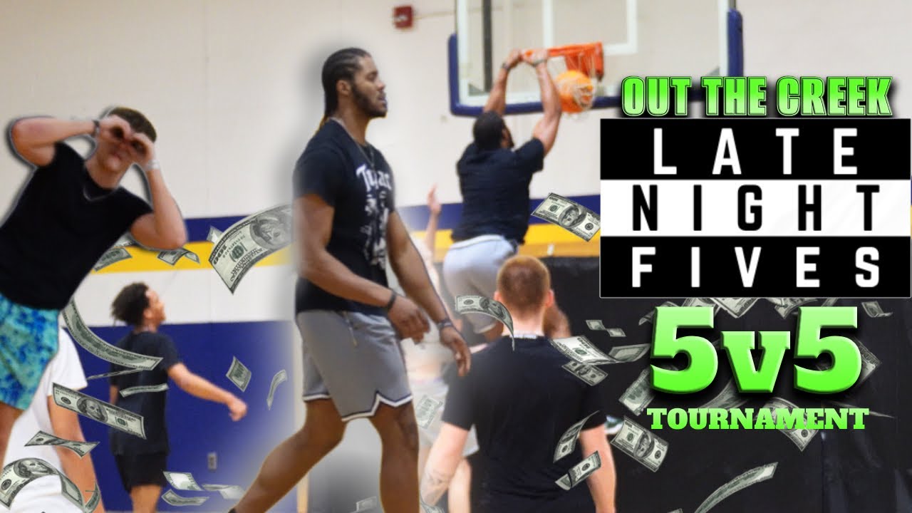 D1 D-lineman played Pick-up and torched everyone! (Late Night Fives ...