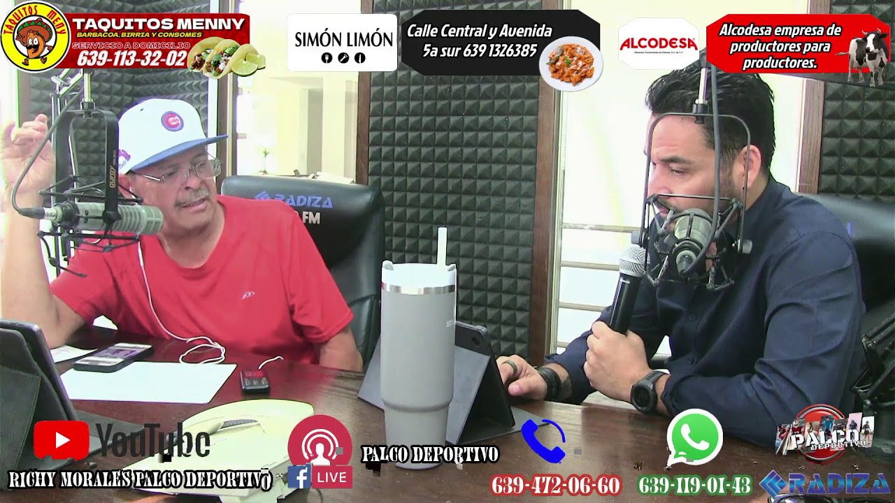 PalcoDeportivo con Richy Morales y Marco Cano - YouTube