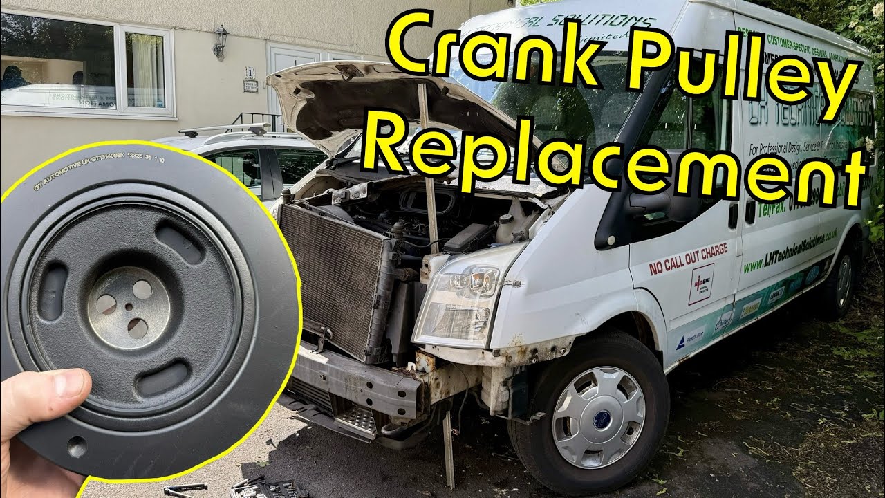 Ford Transit Crank Pulley Replacement / Transit MK7 3.2 TDCi Vibration ...