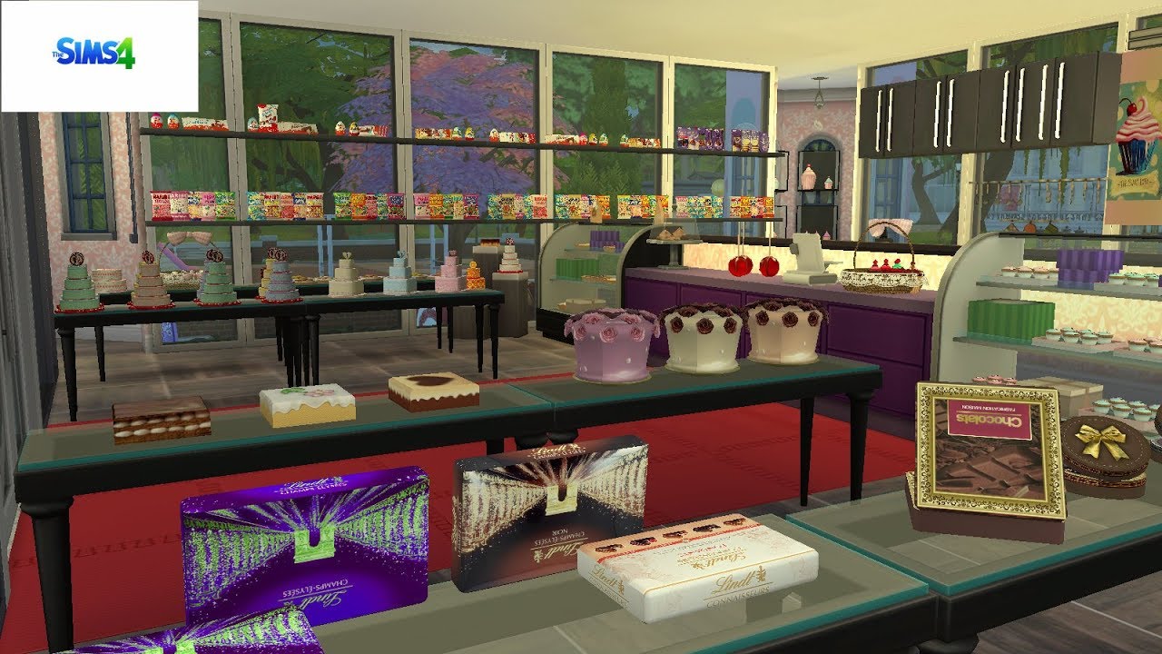BOUTIQUE DE BONBONS - LES SIMS 4 - YouTube