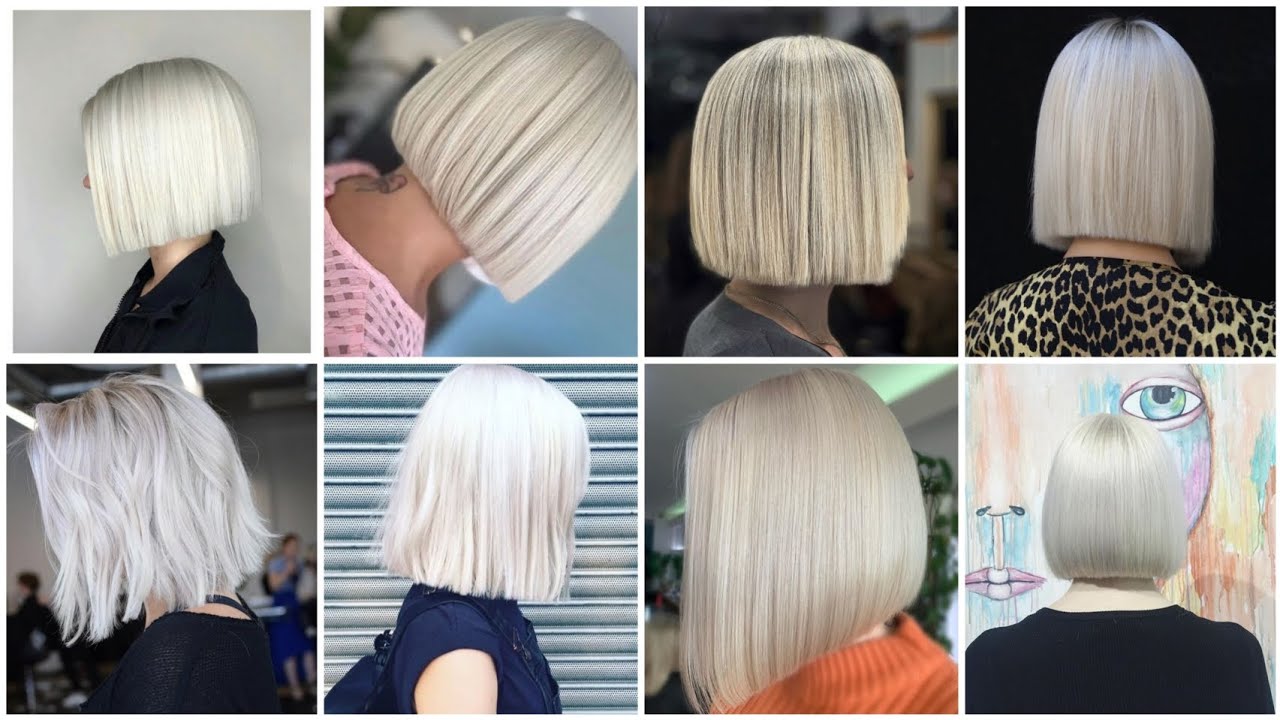 Beautiful White Women Short Bob Haircuts🤍| Short Hair Inspiration ...