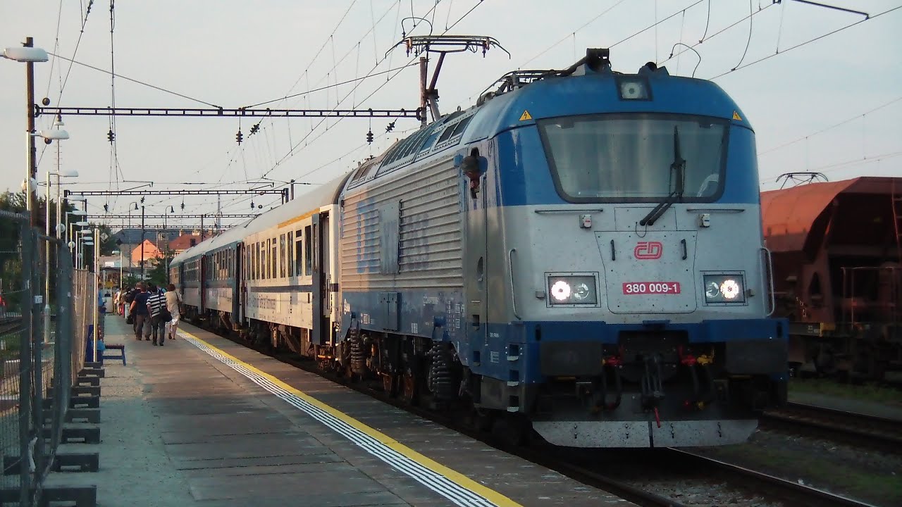Vlaky: Výluka Brno 2013 - Ex 579 D1 EXPRESS - Brno dolní nádraží - YouTube