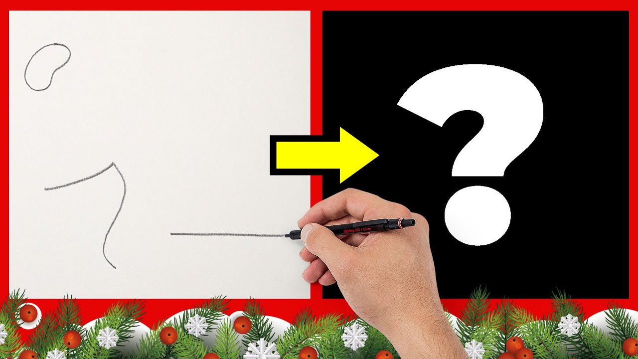 Holiday Creativity Boosting Drawing Exercise - YouTube