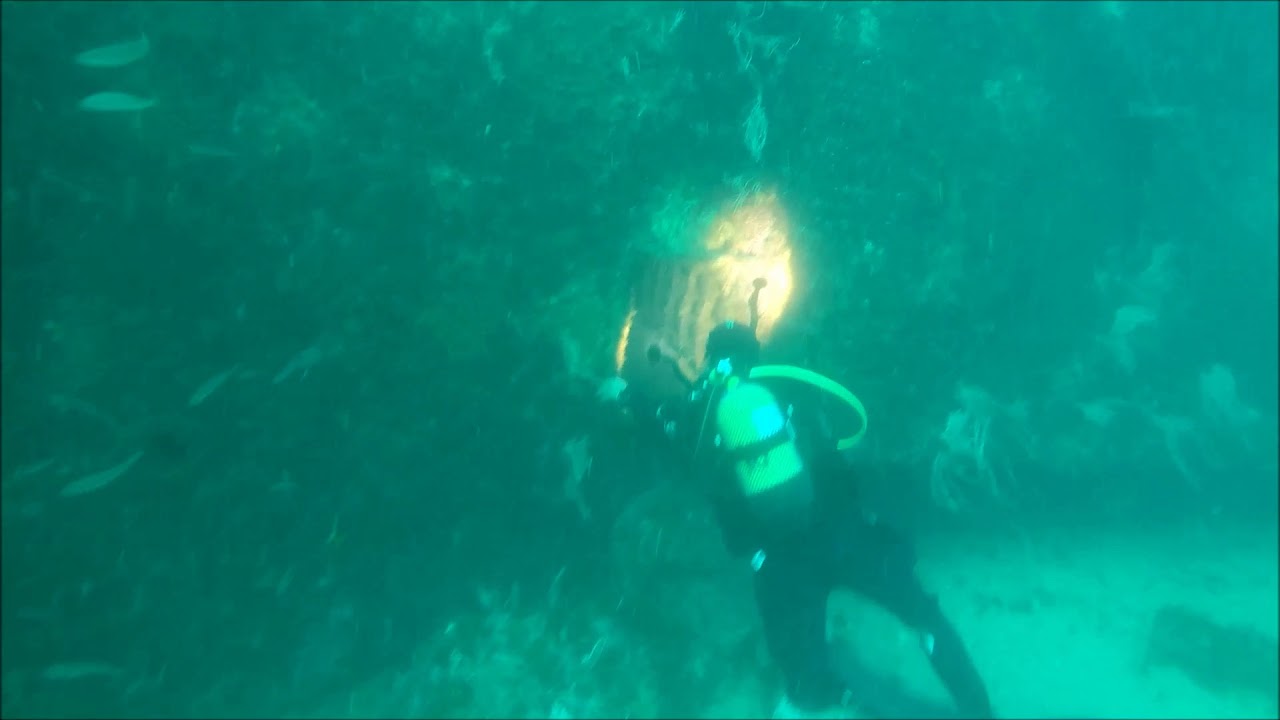 Good diving in Gibraltar, wreck dive - YouTube