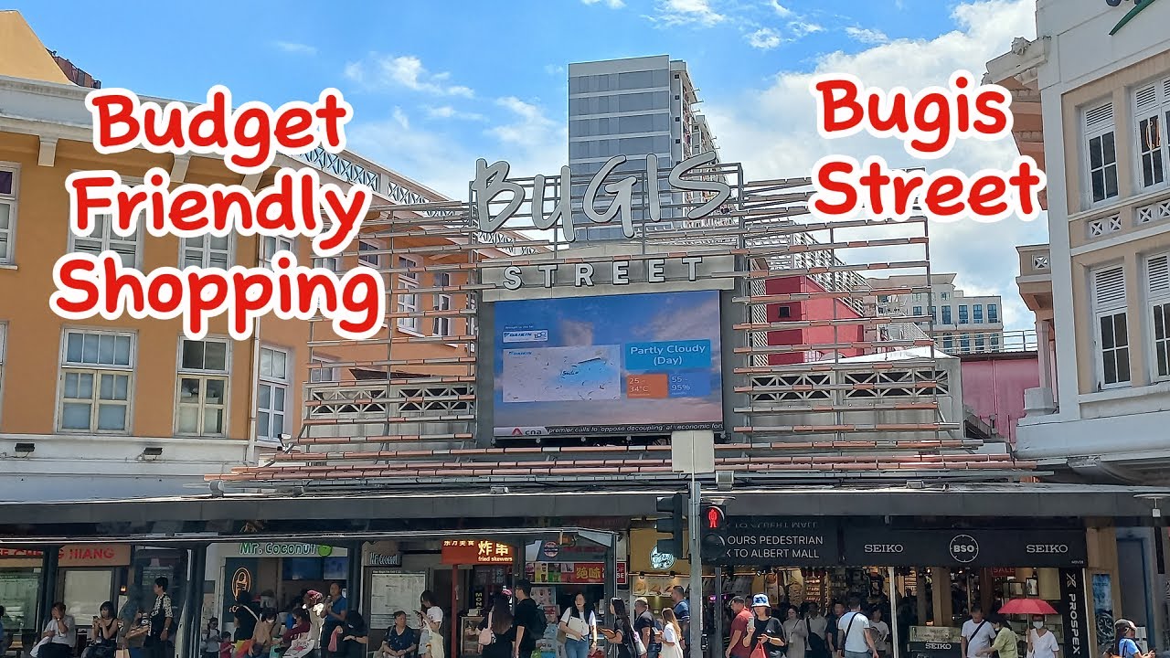 Exploring Bugis Street | Cheapest and Affordable Street Shopping ...
