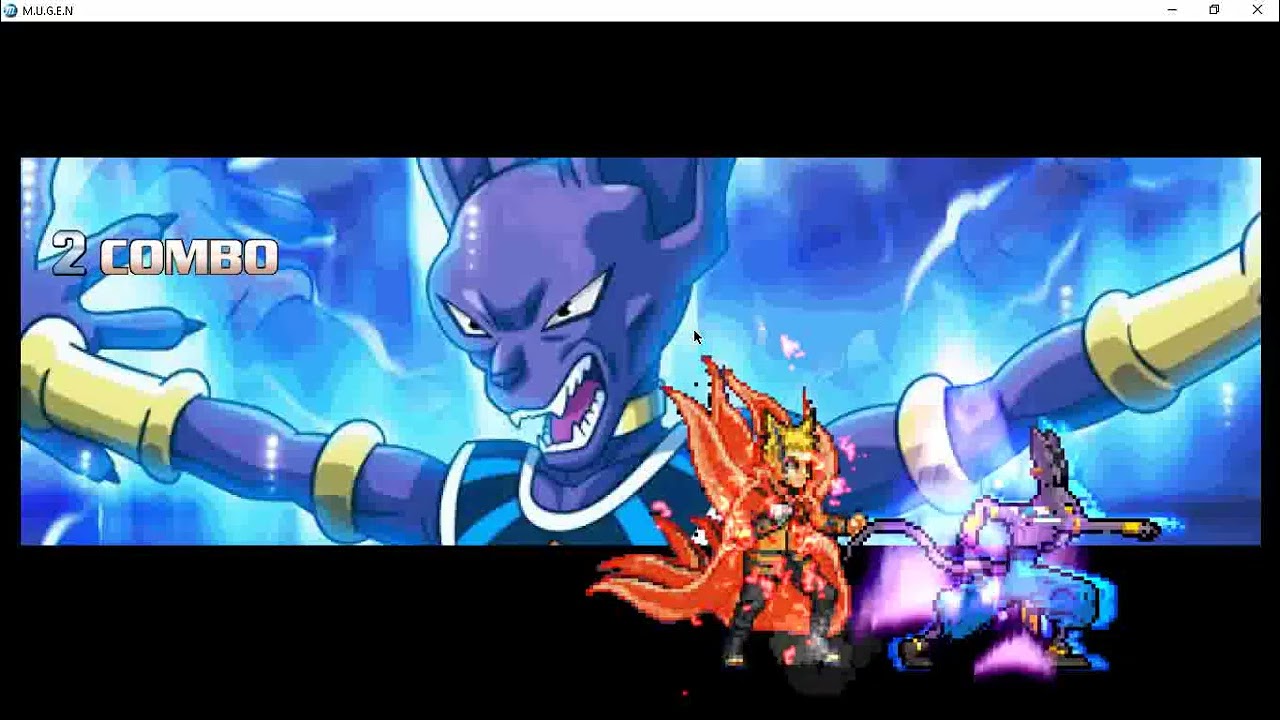 Lord beerus true power in Mugen - YouTube