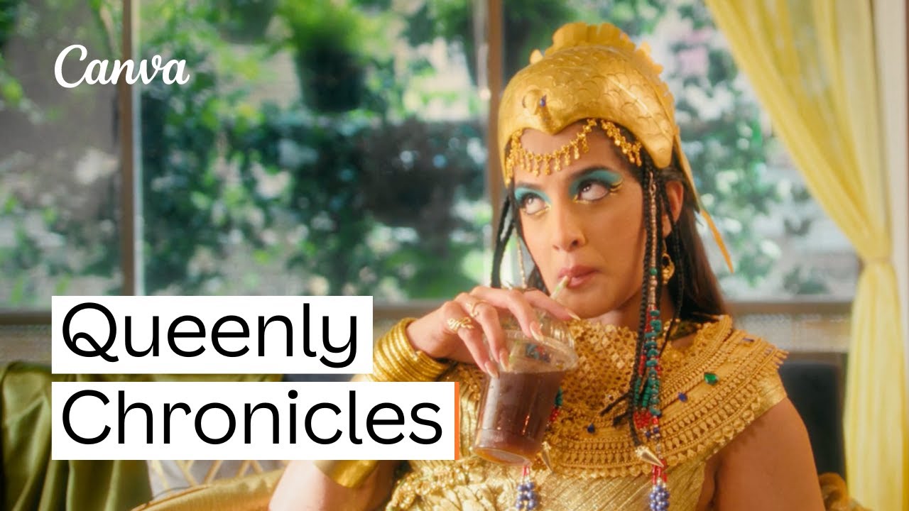 Queenly Chronicles | Social Media Collaboration | Canva - YouTube