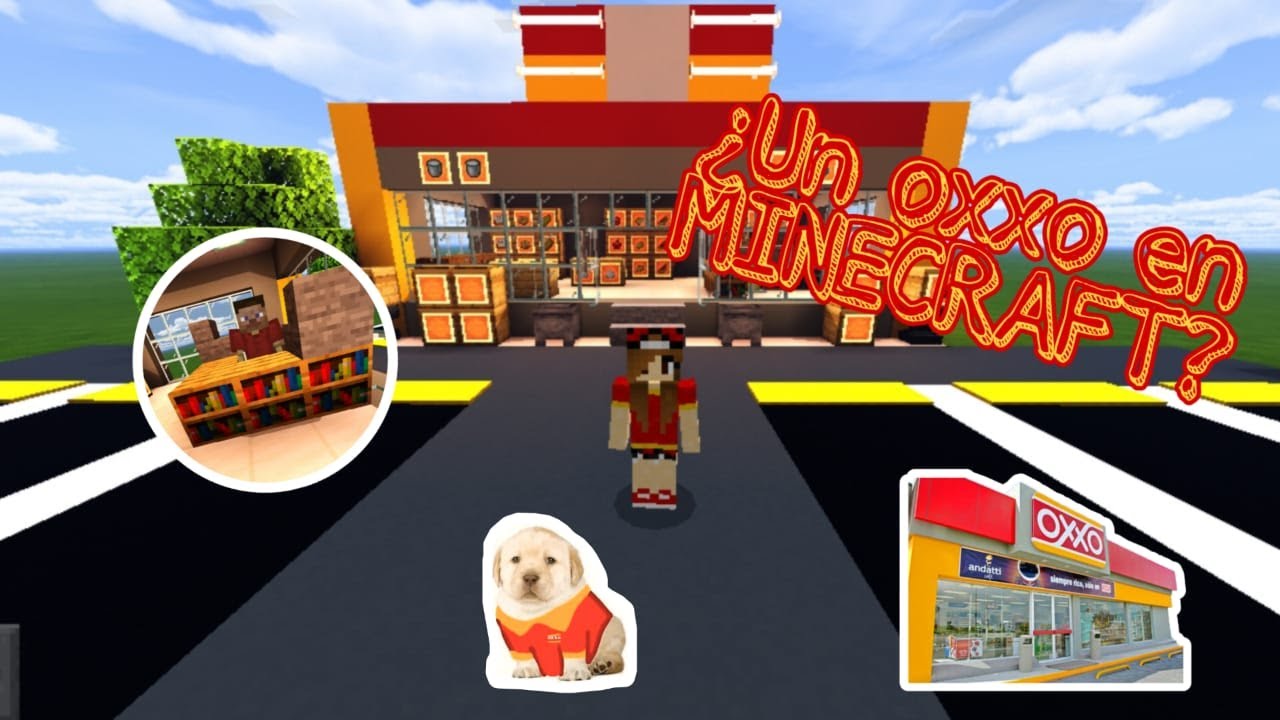 Un oxxo dentro de minecraft! - YouTube