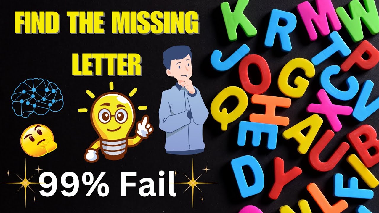 Can You Find The Missing Letter Test Your Observational Skills A Can You Find The Missing Letter Test Your Observational Skills A