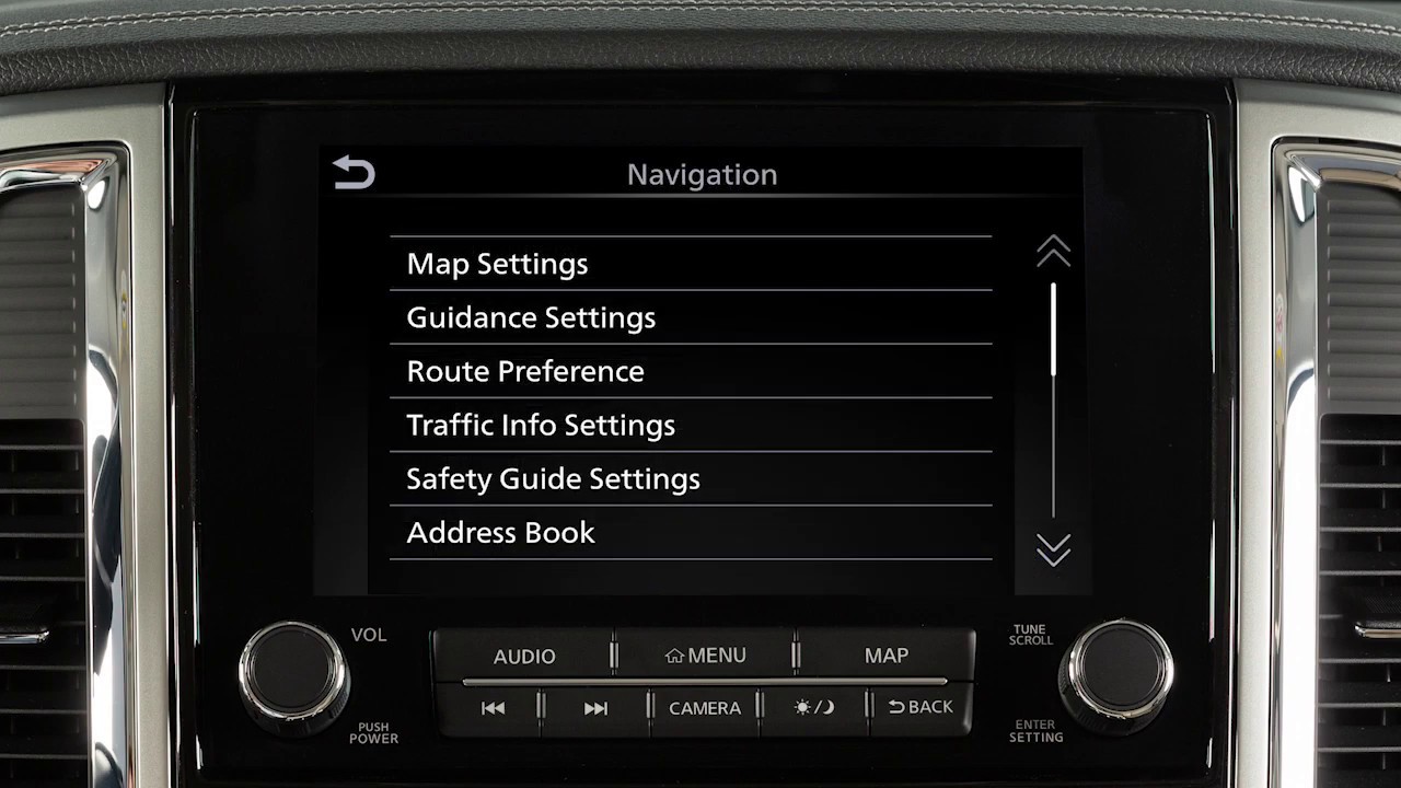 2020 Nissan TITAN Navigation Settings YouTube 2020-nissan-titan-navigation-settings-youtube