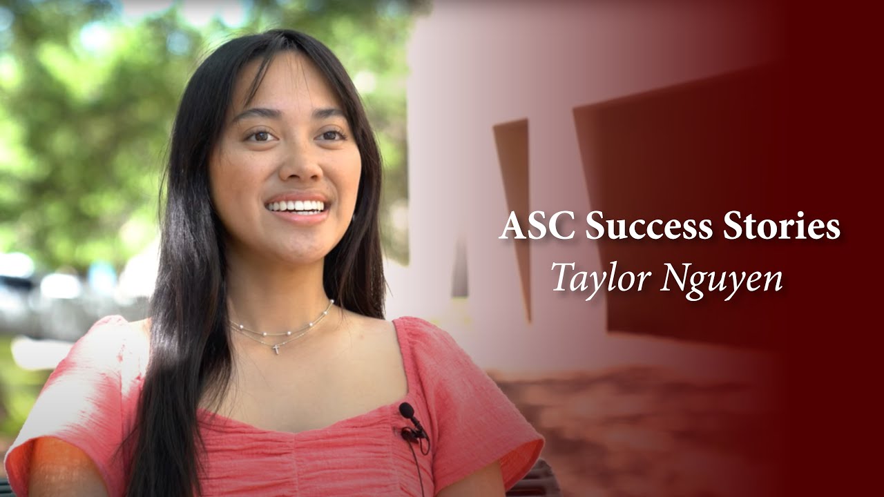 ASC Success Stories: Taylor Nguyen - YouTube