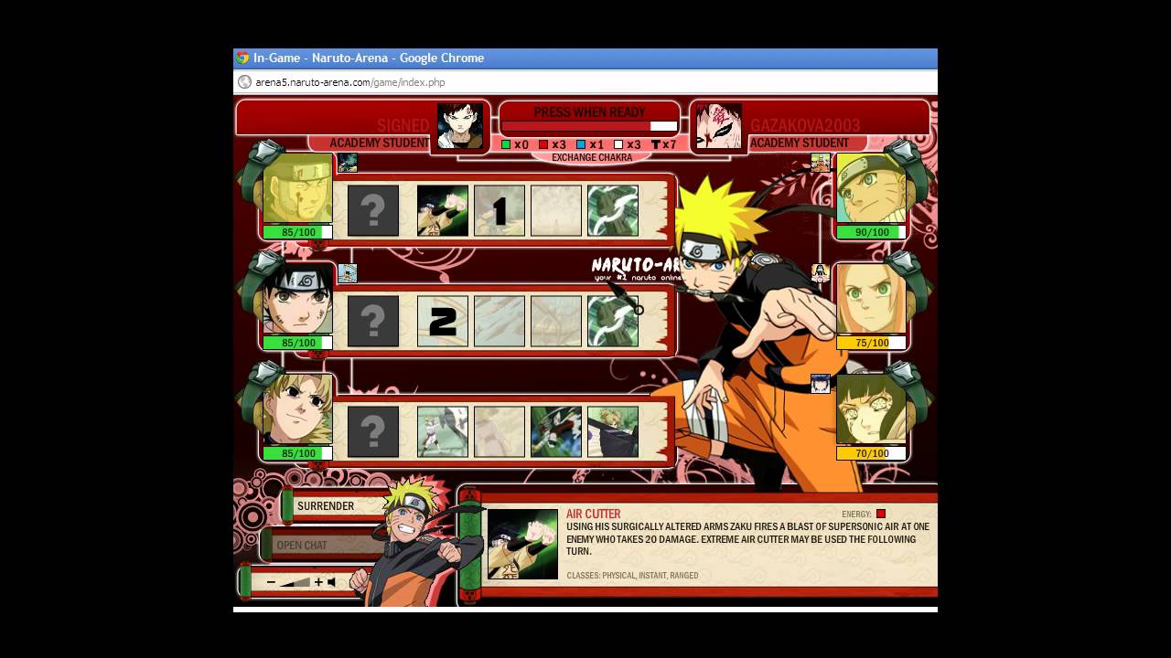 Naruto-Arena: Equipe Iniciante / Beginner Team - YouTube