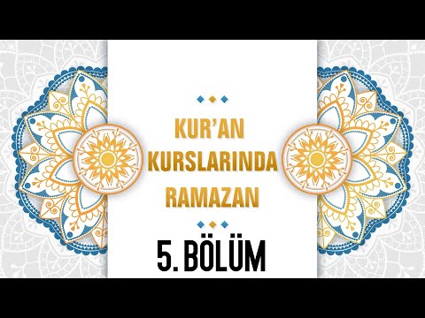 Kur'an Kurslarında Ramazan - Necati Türkmen Kız Kur'an Kursu