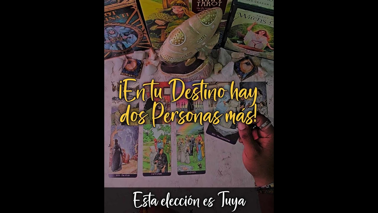 💔DEJA A ESA PERSONA POR TI🤗 PERO EN TU DESTINO🔮 HAY DOS PERSONAS MÁS ...
