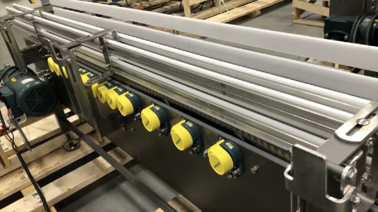 Product Case Settling Conveyors Provide Level Case Sealing by Multi ...