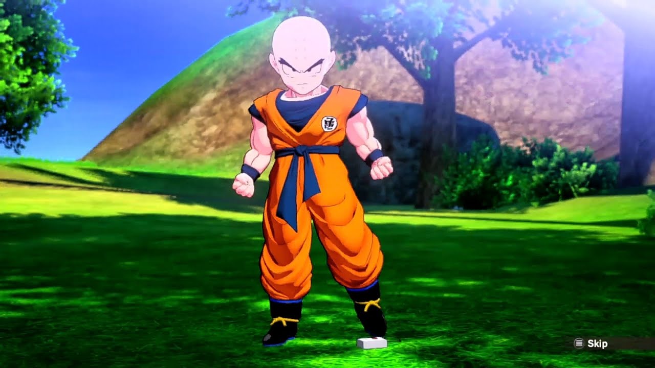 Krillin destroy the emergency shutdown remote ||| DBZ KAKAROT Cutscene ...