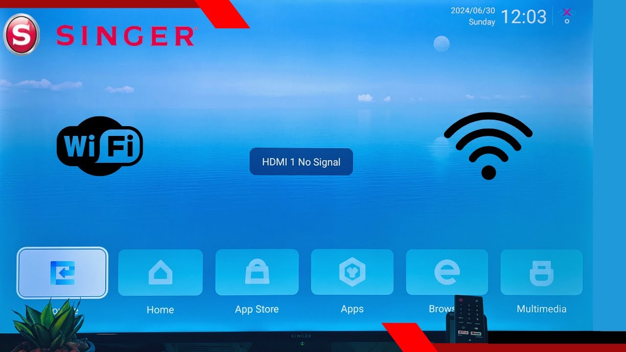 Singer Smart TV: How to Connect/Setup to Internet WiFi (Wireless) - YouTube